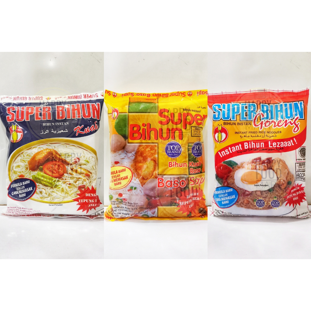 Jual [HALAL] SUPER BIHUN/BIHUN KUAH INSTAN/BIHUN GORENG/INSTANT ...