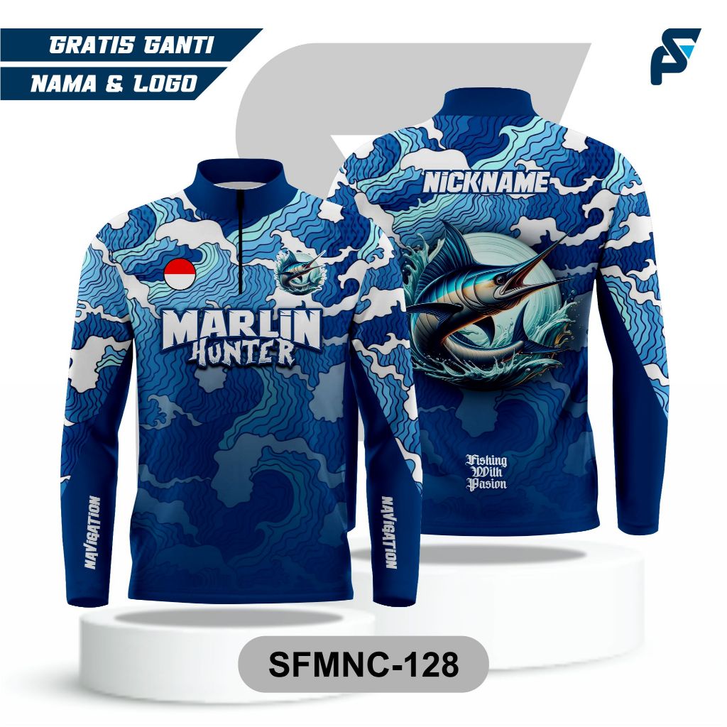 Jual Baju Mancing / Jersey Mancing / Kaos Fishing / Fishing Mania Club ...