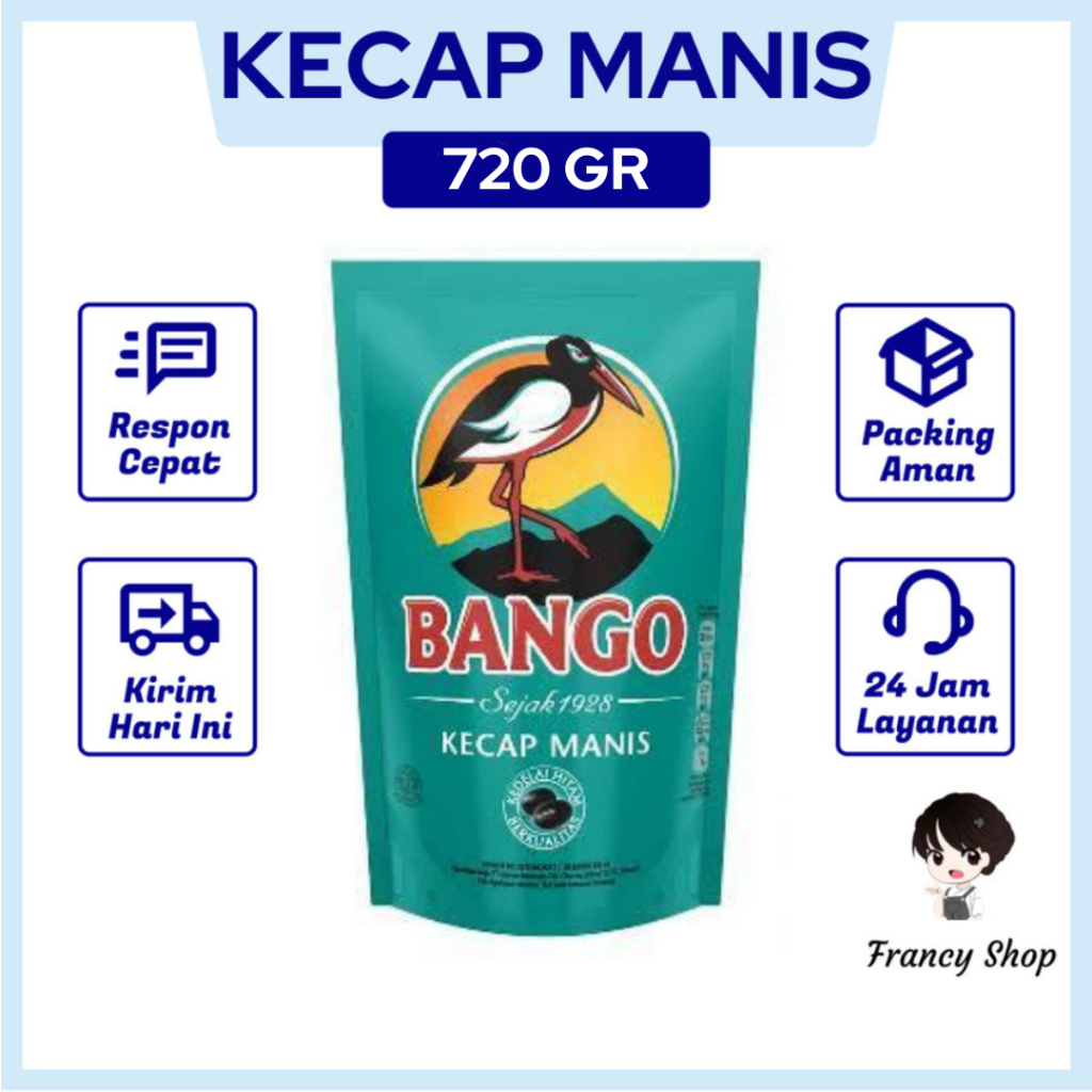 Jual Kecap Manis Bango 720 gr | Shopee Indonesia