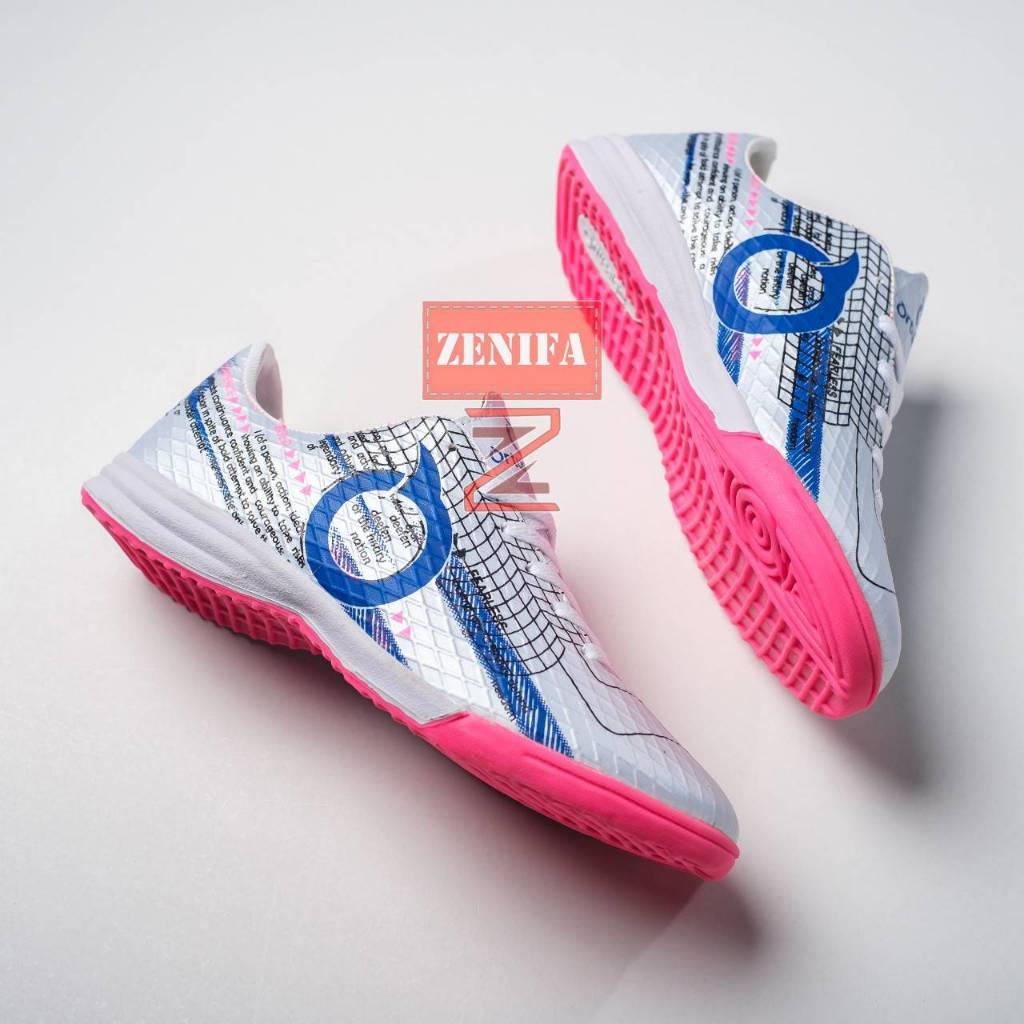 Jual Sepatu Futsal Pria Ortus Catalyst Legion V2 IN Silver Pink BBS ...