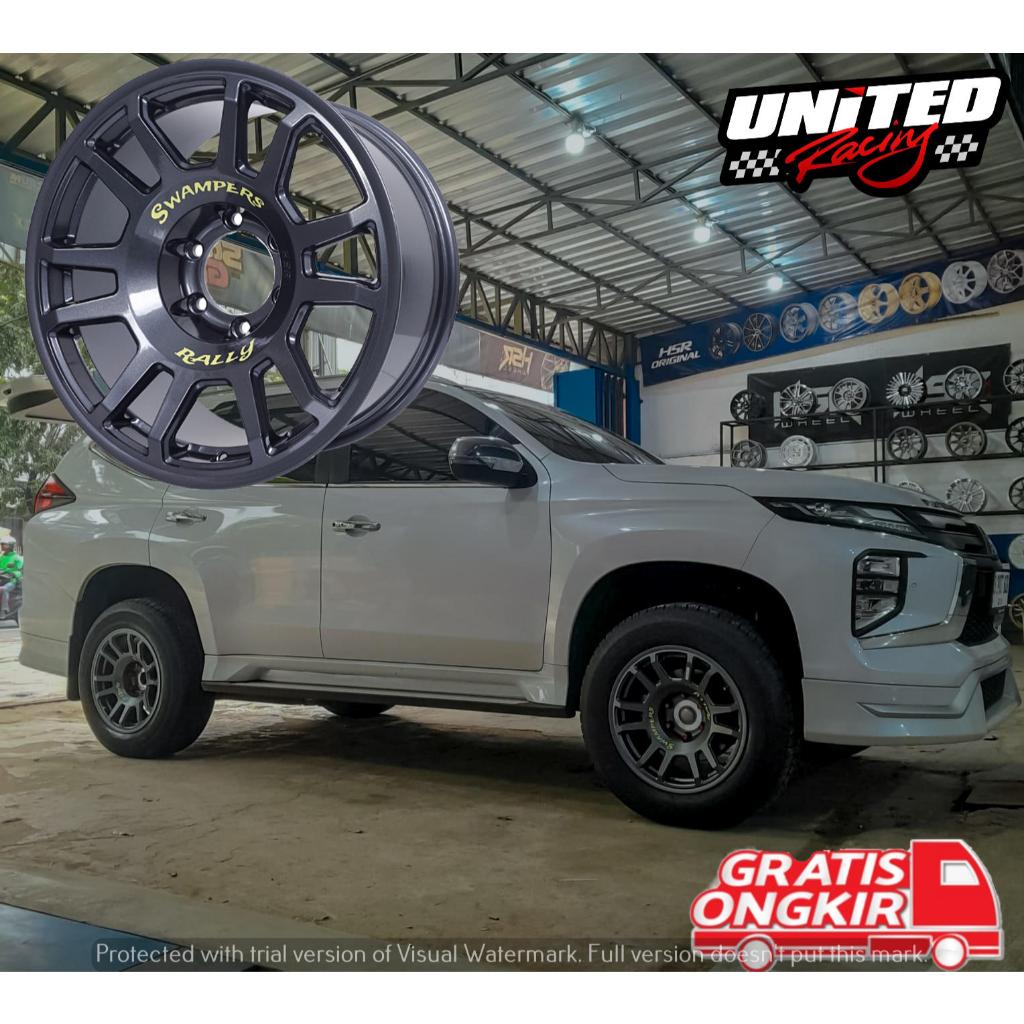 Jual VELG MOBIL RALLY LOOK RING 18 HSR SWAMPERS LUBANG 6 X139,7 ET0 ...