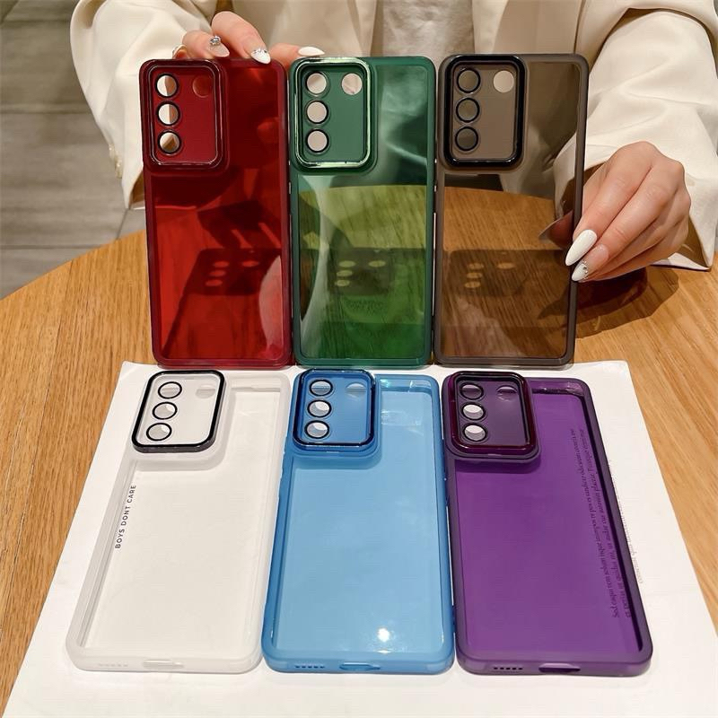 Jual CASE CLEAR RING CROME + PROTECH LENSA REDMI 13C - REDMI 13 - REDMI ...