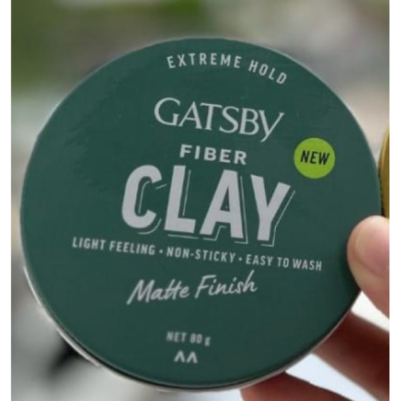 Jual GATSBY FIBER POMADE & CLAY 80GR | Shopee Indonesia