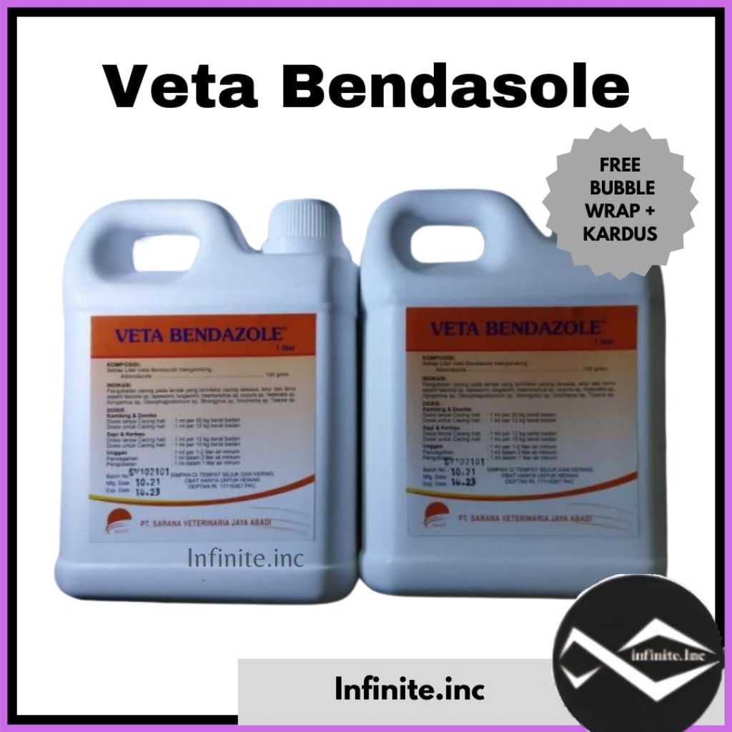 Jual VETA BENDAZOLE 1 LITER- OBAT CACING TERNAK | Shopee Indonesia