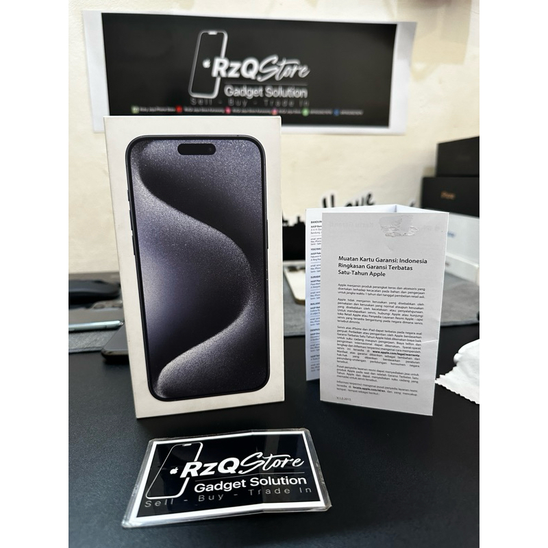 Jual iPhone 15pro Max 256gb new | Shopee Indonesia