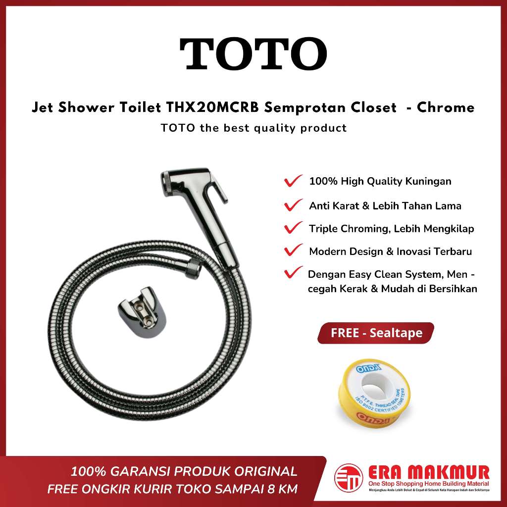 Jual TOTO - Jet Shower Toilet THX20MCRB / Semprotan Closet / Toilet ...