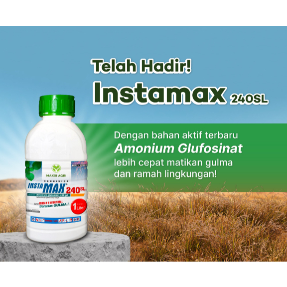 Jual Herbisida Instamax 240 sl -1 liter Racun Rumput Ramah Lingkungan ...