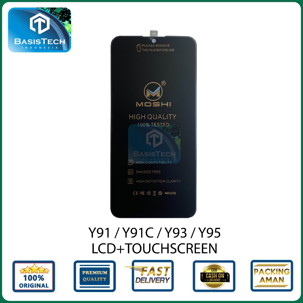Jual LCD VIVO Y91 - Y91C - Y93 - Y95 +TOUCHSCREEN - MOSHI | Shopee Indonesia