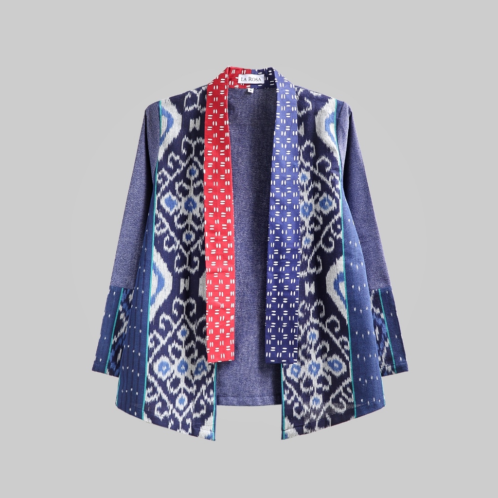 Jual Outer Batik Tenun Wanita Aruna / Outer Batik Tenun Kantor | Shopee ...