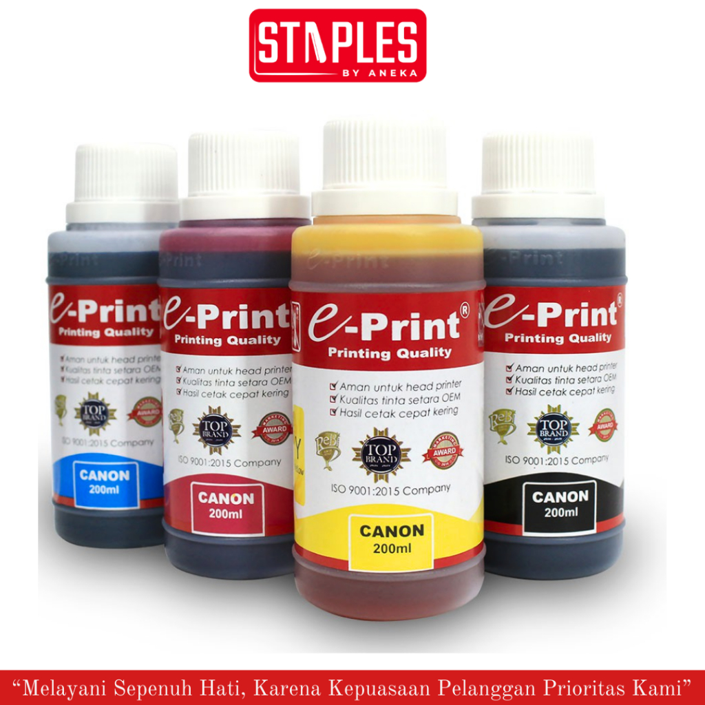 Jual Tinta Refill Canon Eprint 100ml / Tinta isi ulang printer Eprint Canon 200ml & 100ml ...