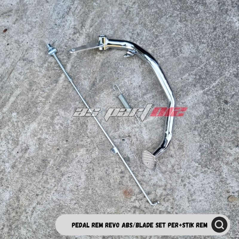 Jual PEDAL REM BELAKANG REVO ABS BLADE 110 SET PER DAN TIANG REM ...