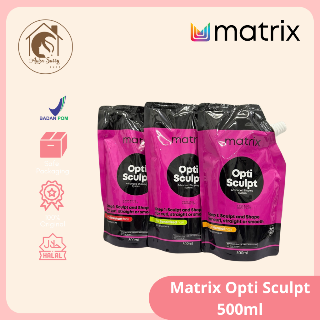 Jual MATRIX Opti Sculpt Step 1 Smooting Obat Pelurus Rambut 500 gr ...