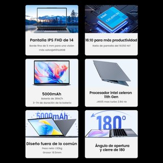 Jual VSAP Laptop Intel Celeron N4000 8GB+256GB SSD | Sistem Win11 | 14 ...
