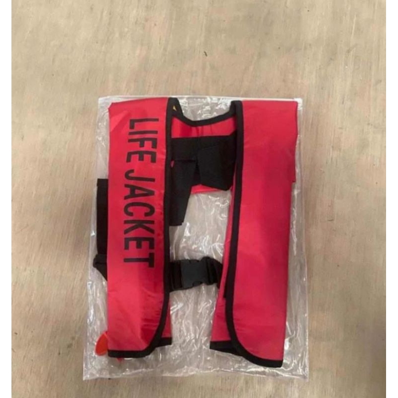 Jual Life Jacket Automatic Not ISG Pelampung Warna Merah | Shopee Indonesia