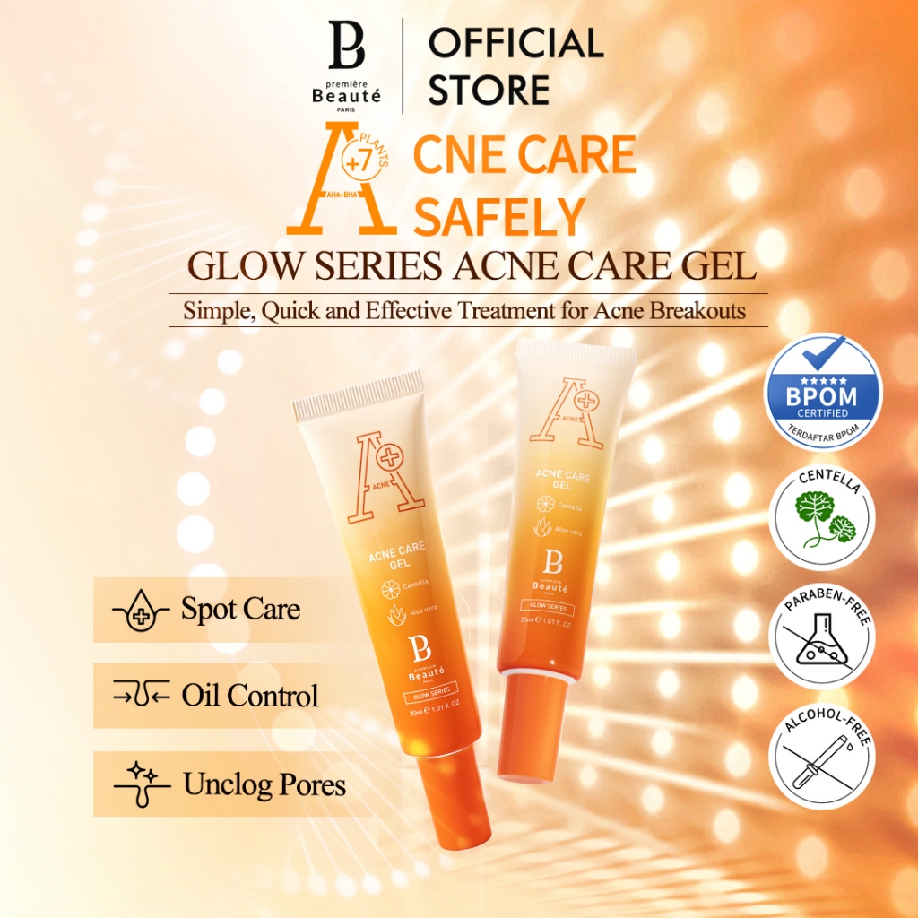 Jual 𝗣𝗥𝗘𝗠𝗜𝗘𝗥𝗘 𝗕𝗘𝗔𝗨𝗧𝗘 Acne Care Gel Removal Spot Care AHA Centella Acne ...