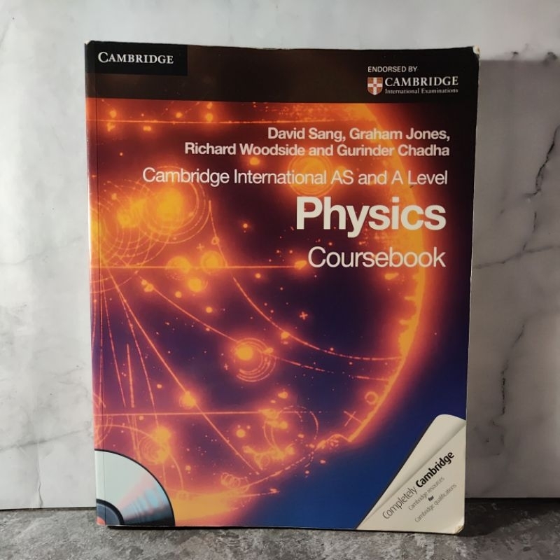 Jual Buku Cambridge International AS and A Level, Physics, Coursebook, Cambridge, David Sang ...