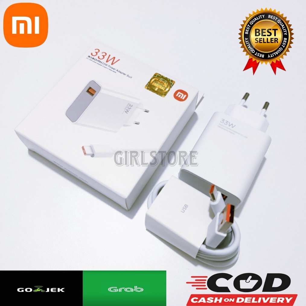Jual FANTASTIS CHARGER XIAOMI REDMI 33 WATT TURBO FAST CHARGING ...