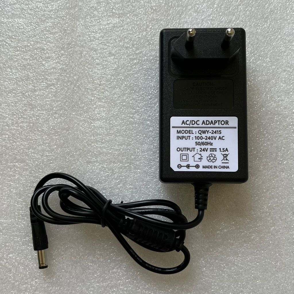 Jual AC/DC ADAPTOR 24V 1.5A MODEL : QWY-2415 | Shopee Indonesia