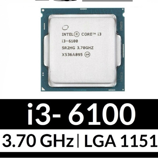 Jual PROCESSOR INTEL CORE i3 6100 Gen6 3,70Ghz LGA 1151 GARANSI | Shopee Indonesia