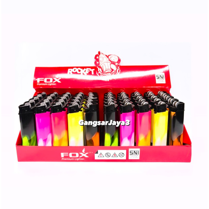 Jual korek Fox Rocket mirip Cricket fusion 50 pcs | Shopee Indonesia