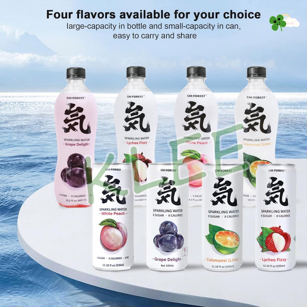 Jual CHI Forest Minuman Soda Bebas Gula - Minuman 0 Sugar 0 Kalori 0 Fat - Sparkling Water White ...