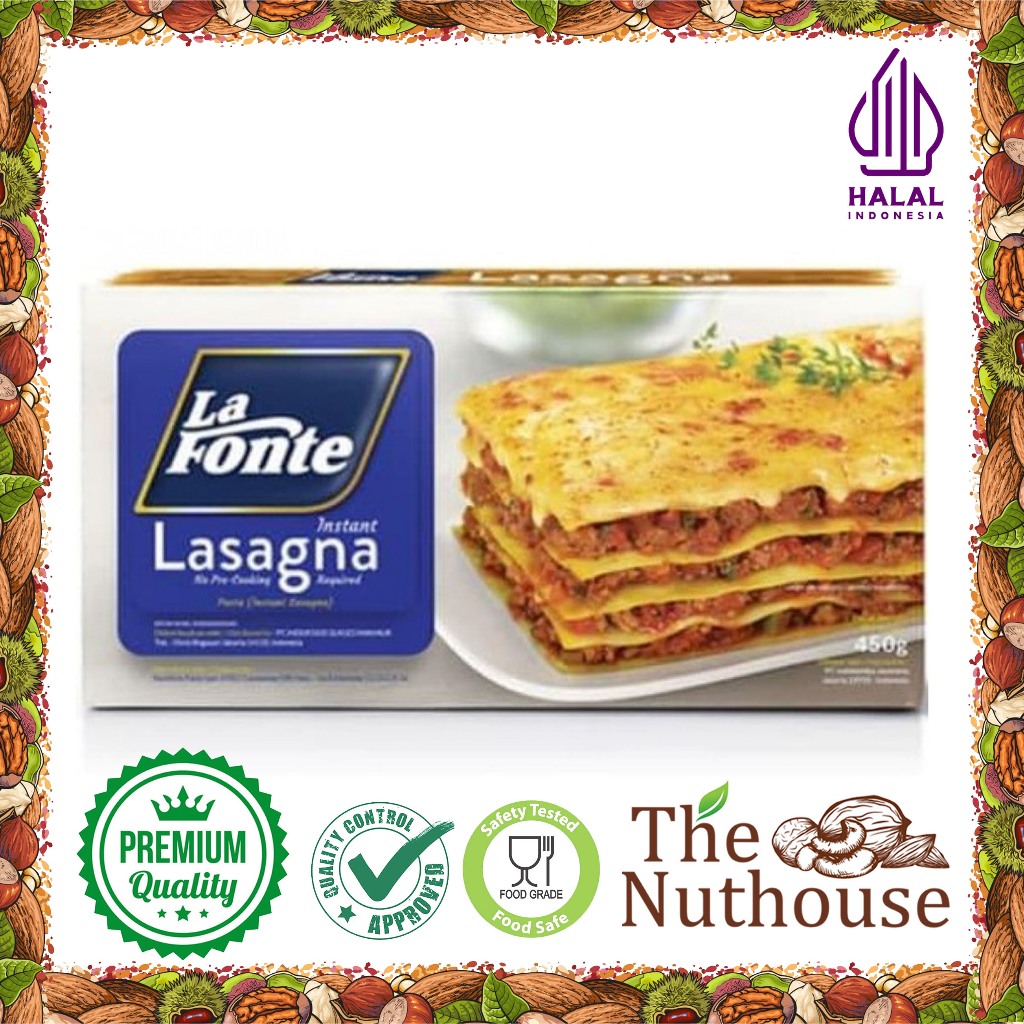 Jual LA FONTE La Sagna / Lasagna Instant 450gr [HALAL] | Shopee Indonesia