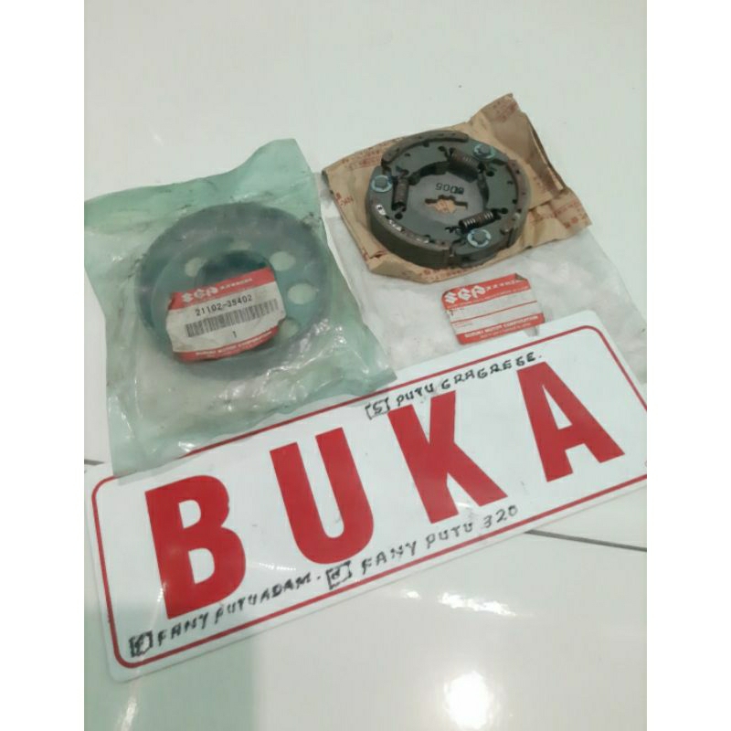Jual mangkok kopling set magkok kopling ganda set loceng ganda kopling otomatis set suzuki Rc80 ...