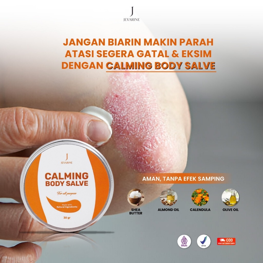 Jual JEVARINE Calming Body Salve | Salep Untuk Mengatasi Kulit Iritasi ...