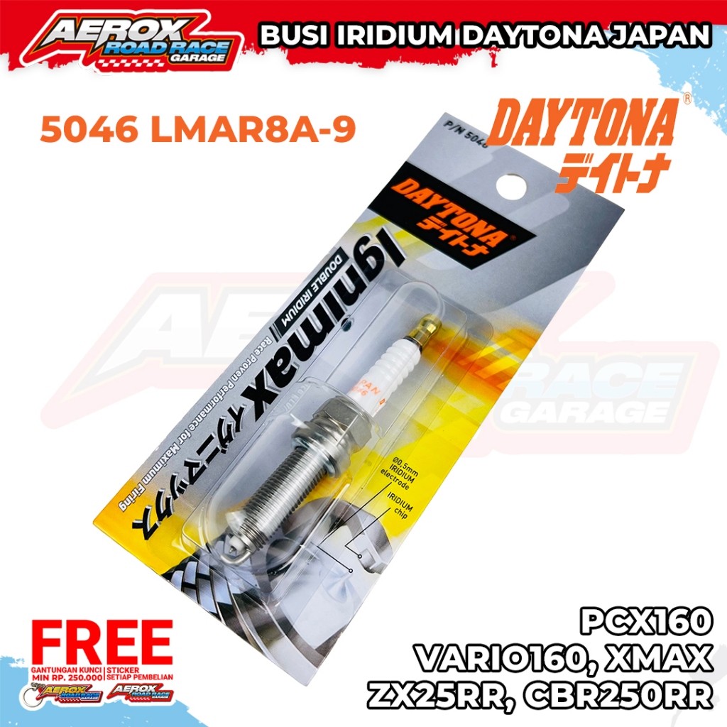 Jual Busi Daytona Double Iridium Honda PCX Vario ADV 160 ABS CBS Forza Yamaha XMAX 250 Kawasaki ...