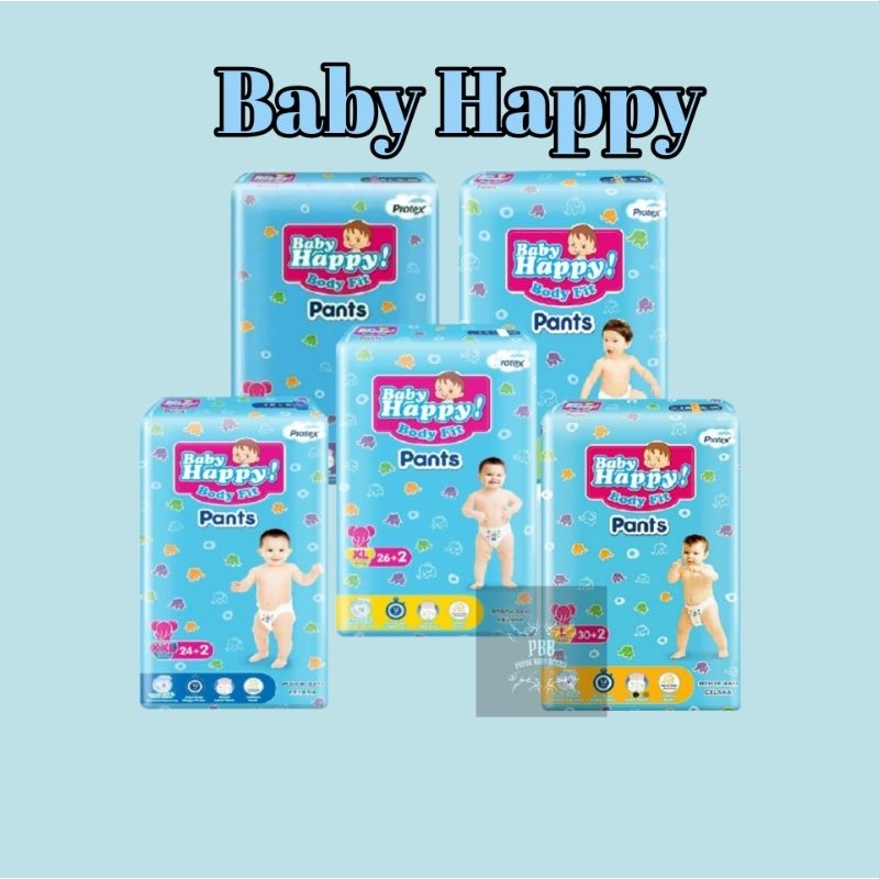Jual BABY HAPPY paket hemat isi 2 ball S38 M32 L28 XL26 XXL24 | Shopee Indonesia