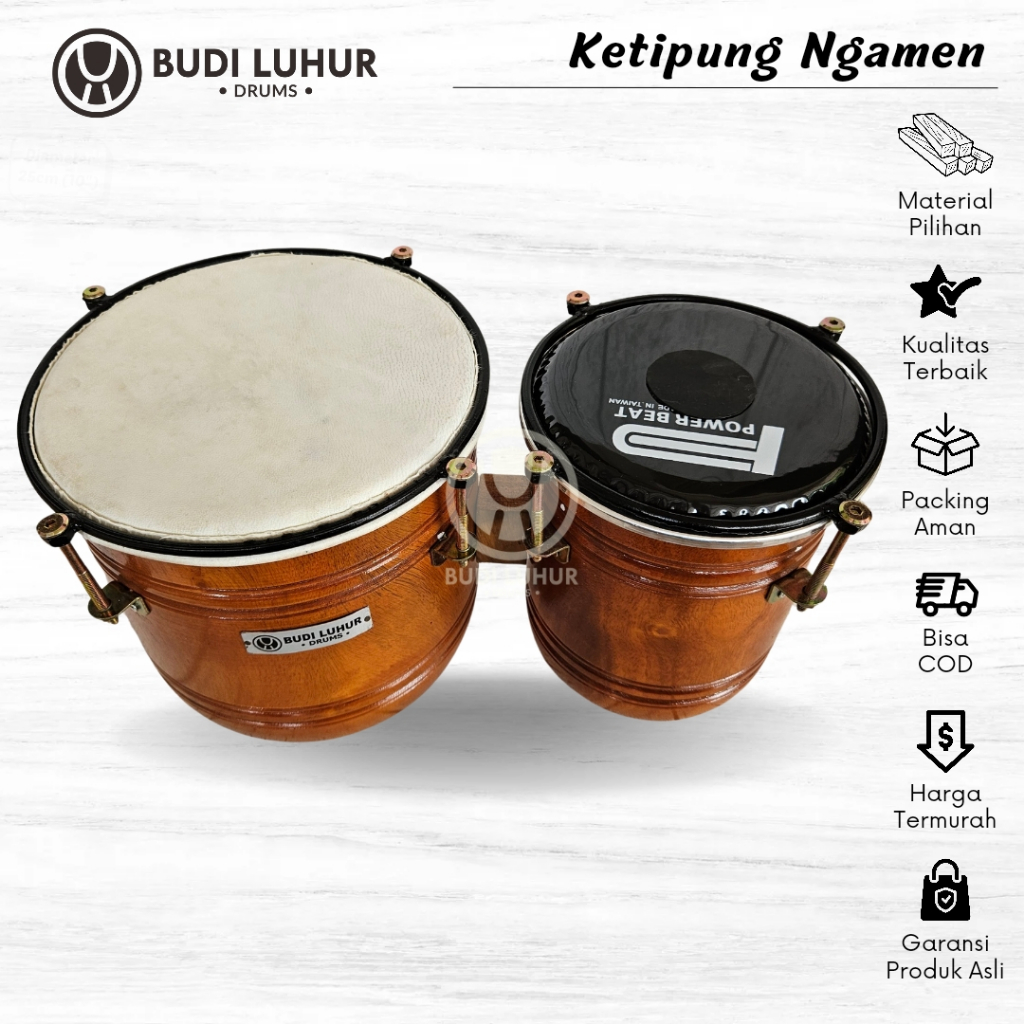 Jual Kendang Ketipung Dangdut Kendang Ngamen Kendang Ketipung Hadroh Kempul Koplo Murah ...