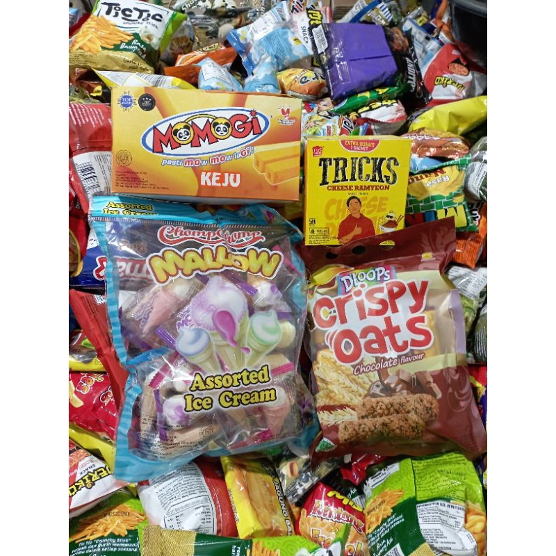 Jual PAKET SNACK GEBYAR ( 4GRETONGAN + 1X SEROK ) | Shopee Indonesia