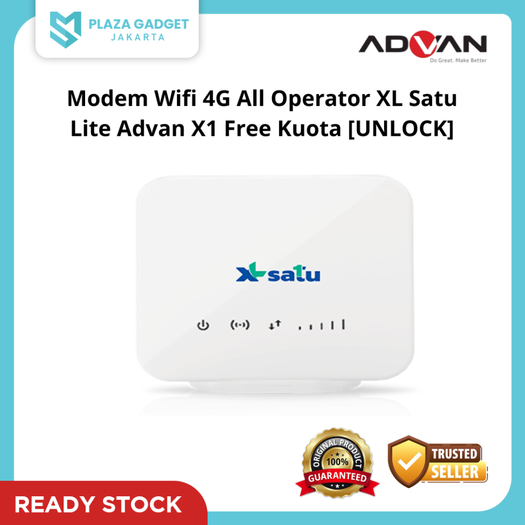 Jual Modem Wifi 4G All Operator XL Satu Lite Advan X1 Free Kuota ...