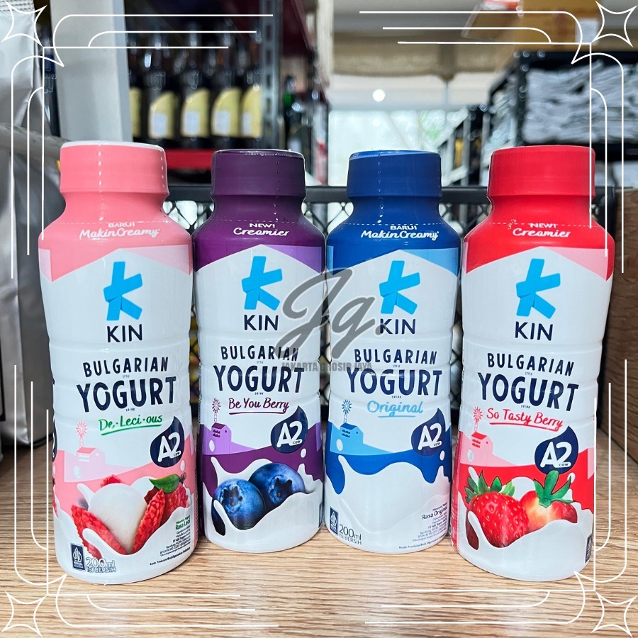 Jual KIN BULGARIAN YOGURT 200ml - LYCHEE | BULGARIAN YOGURT LECI | Shopee Indonesia