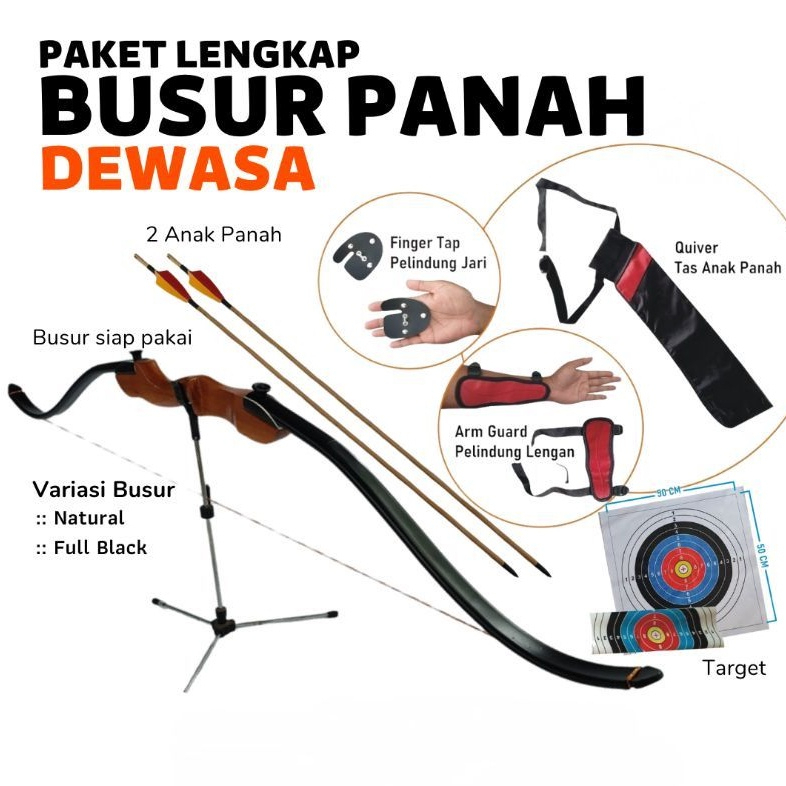 Jual Paket Busur Panah Dewasa Pemula | Shopee Indonesia