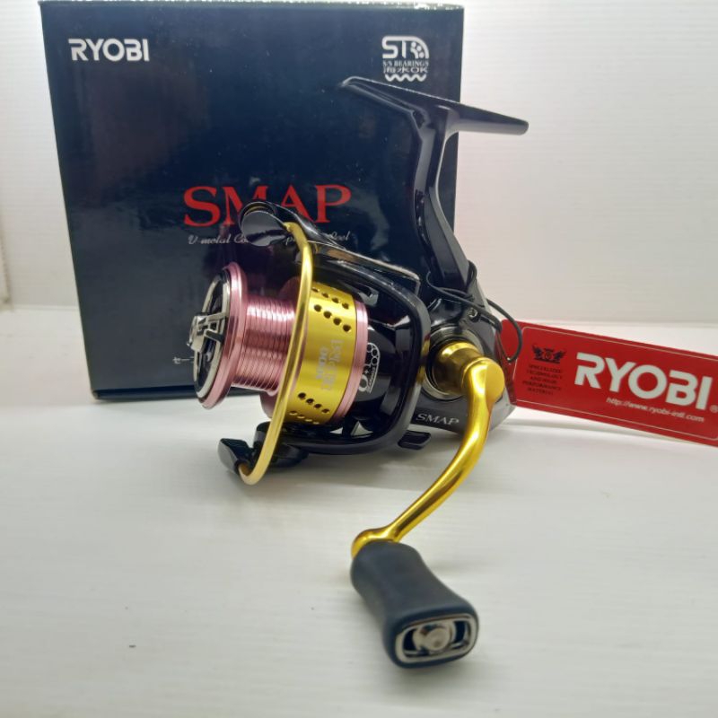 Jual Reel Ryobi Smap 1000/2000/3000 Power Handle | Shopee Indonesia