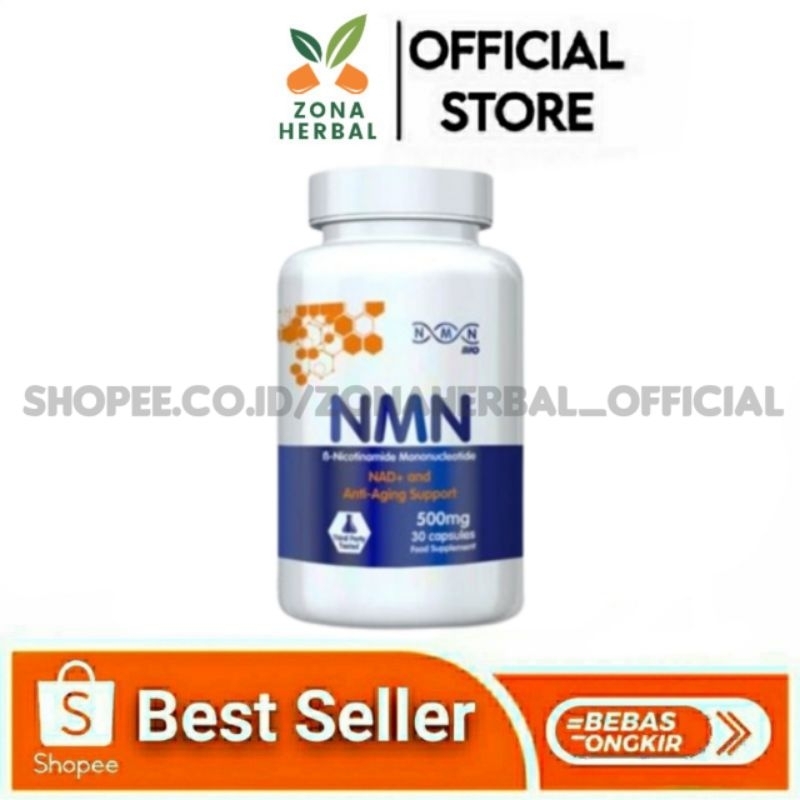 Jual NMN Bio B - Nicotinamide Mononucleotode - 500mg Anti-Aging & NAD+ 30 CAPS | Shopee Indonesia