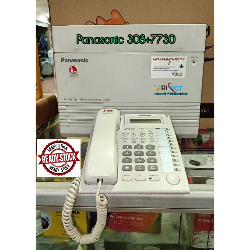 Jual Panasonic PABX KX-TA 616( 6 Line 16Ext ) Free KX-T7730 | Shopee Indonesia