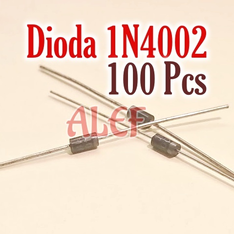 Jual 100Pcs dioda 1 Ampere 1n4002 diode 1n 4002 1A | Shopee Indonesia