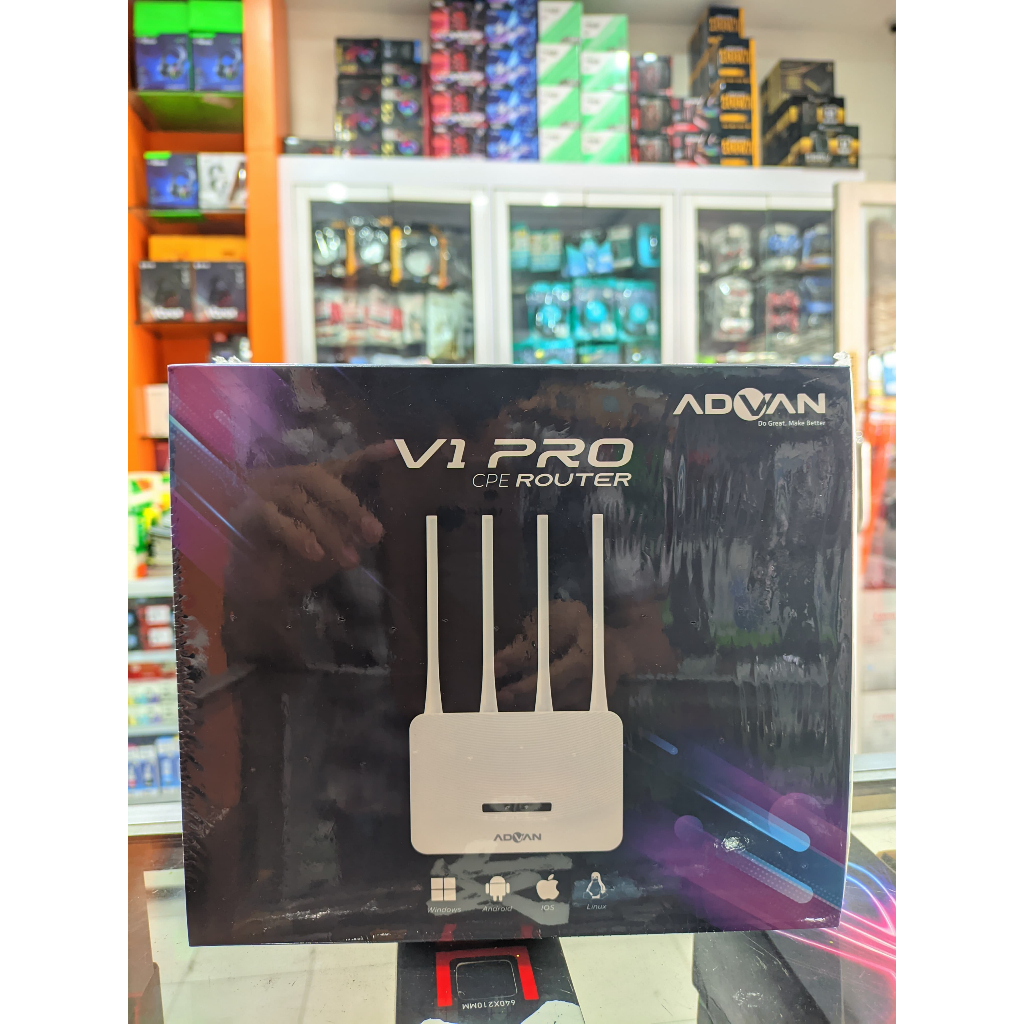 Jual ADVAN CPE V1 Pro Modem + Wifi + Router + 4G LTE unlock all ...