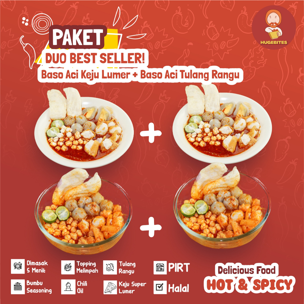 Jual PAKET 2 BASO ACI KEJU LUMER & 2 BASO ACI TULANG RANGU BAKSO ...