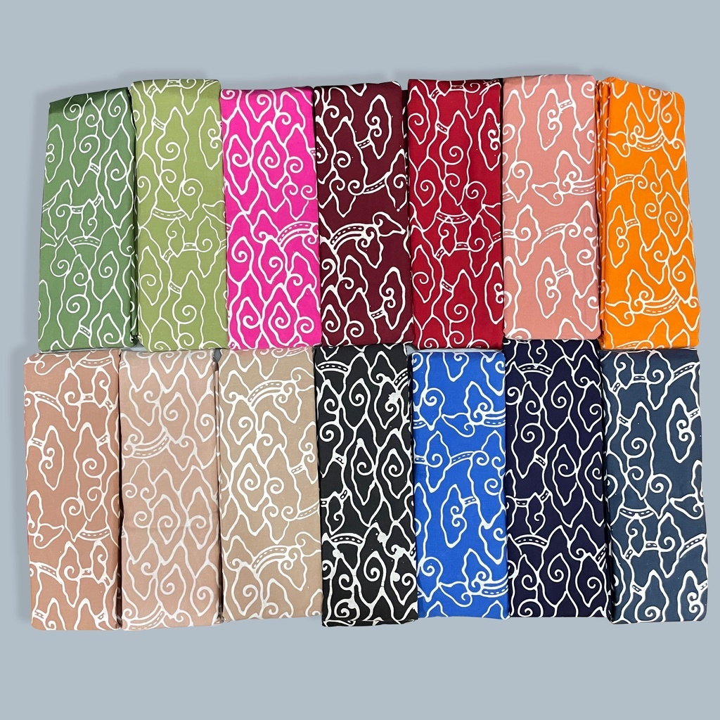 Jual BATIK SALMA Bandung Kain Batik Cap Garutan Mega Mendung Batik ...