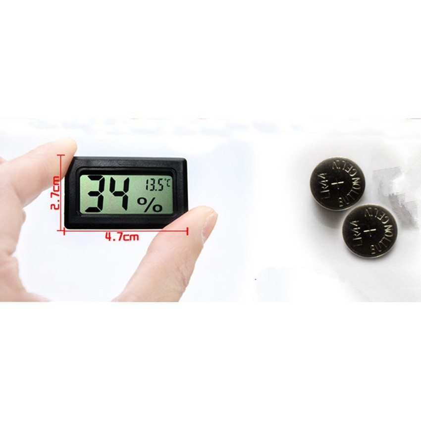 Jual Mini Digital Thermometer & Hygrometer | Shopee Indonesia