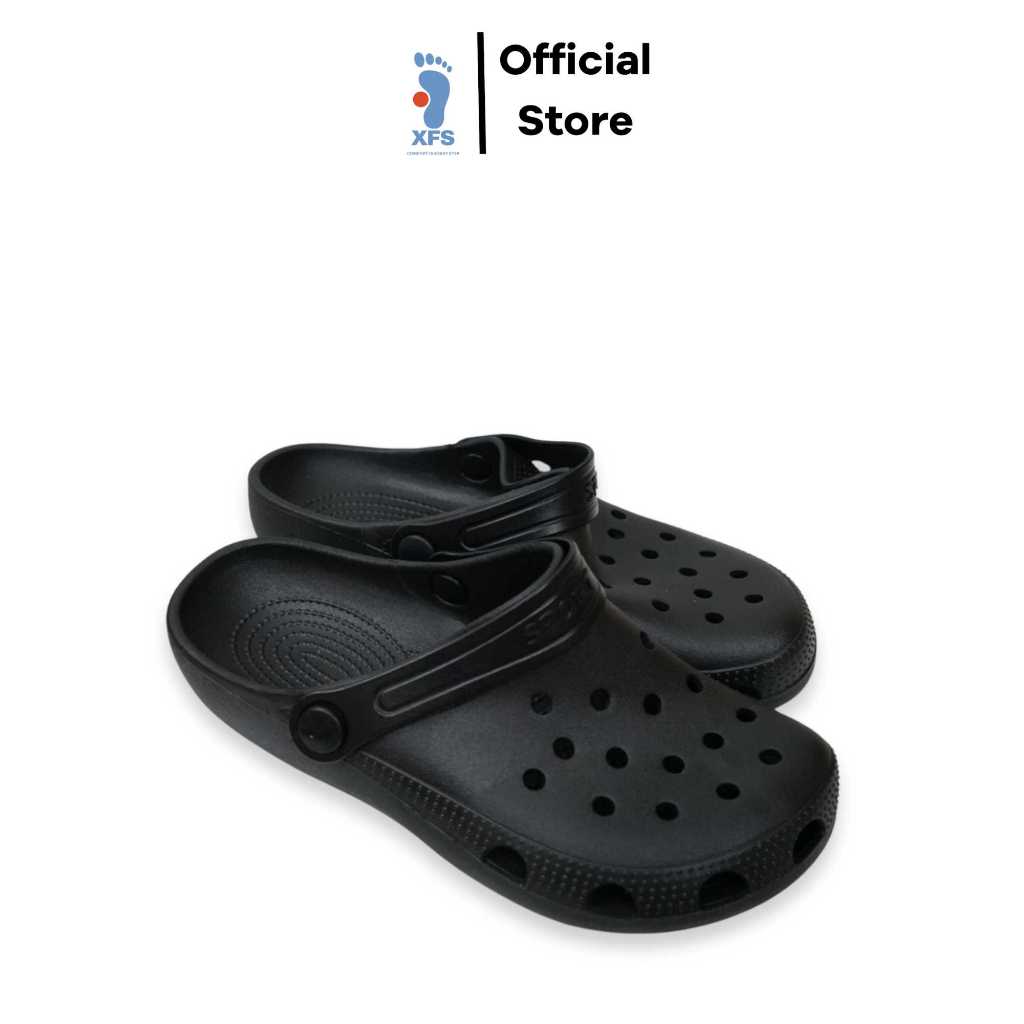 Jual [BELI LOKAL XFS] EMMA - Sandal Wanita Slip On Crocs Baim Fuji ...