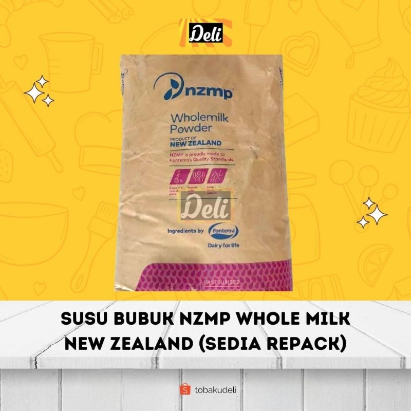 Jual Susu Bubuk NZMP New Zealand Whole Milk Powder Timbangan Repack 1kg ...