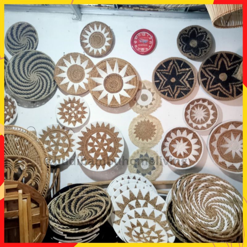 Jual Jual Promo Walldecor Benang Kombinasi Pelepah Bintang / Hiasan ...