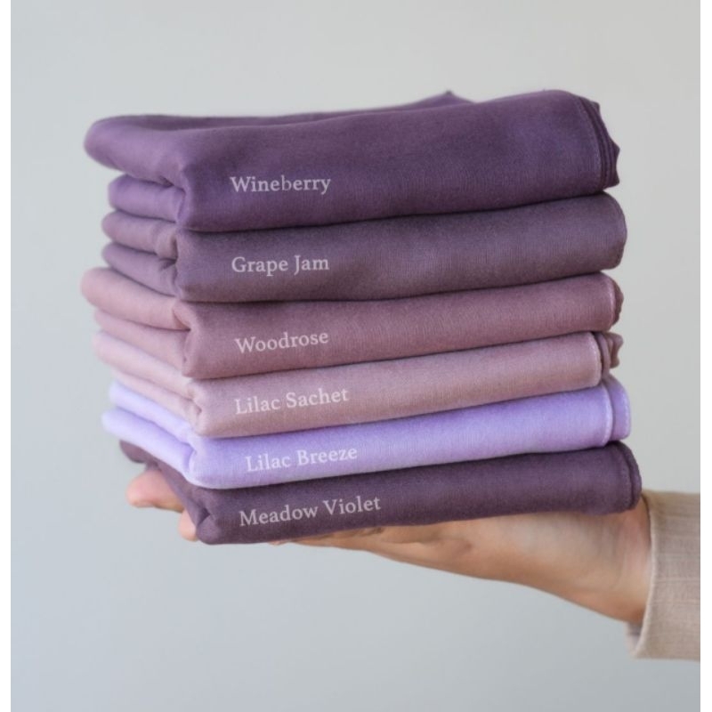 Jual HIJAB DEENAY LOGO BARU + MATTE GOLD UNGU SERIES (WINEBERRY GRAPE ...