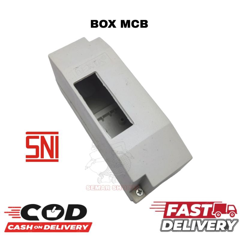 Jual Kotak Box MCB Listrik Single Tunggal DEXTA DX-1201 / BOX MCB 1Grup ...