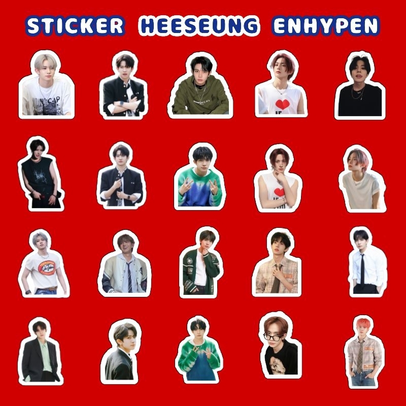 Jual Sticker Deco HEESEUNG ENHYPEN | Shopee Indonesia