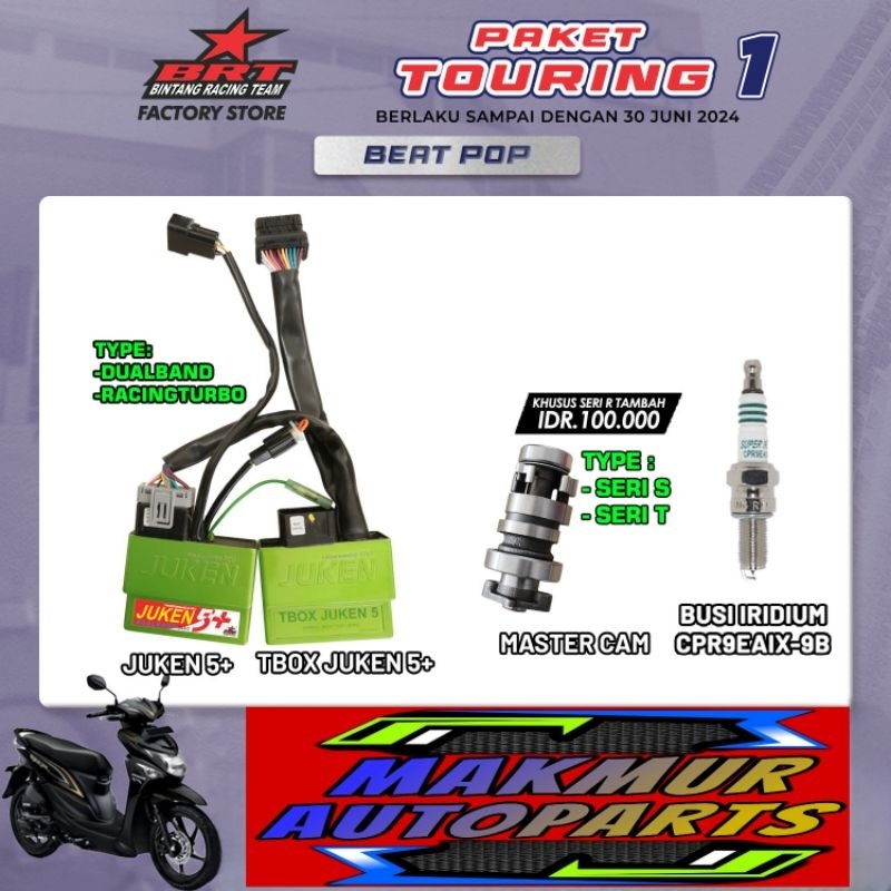 Jual BRT Paket Touring 1 Beat POP - Ecu Juken + TBox - Master Cam ...